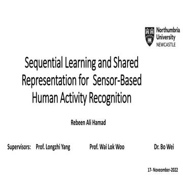 Human Activity Recognition Pptx