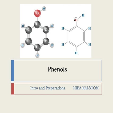 preparations of phenols.pptx their intro | PPT