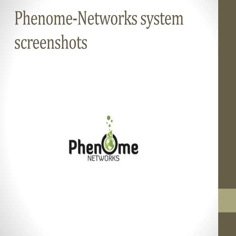 Breeding Management Software | Phenome Networks | PPTX