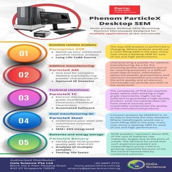 Phenom ParticleX Desktop SEM | PDF