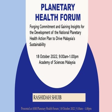 Professor Emerita Dato’ Dr Rashidah Shuib | PDF