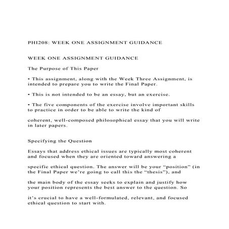 PHI208 WEEK FIVE ASSIGNMENT GUIDANCE WEEK FIVE ASSIGNME.docx