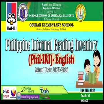 PHIL-IRI- cover page for GRADE VI-ENGLISH.pptx