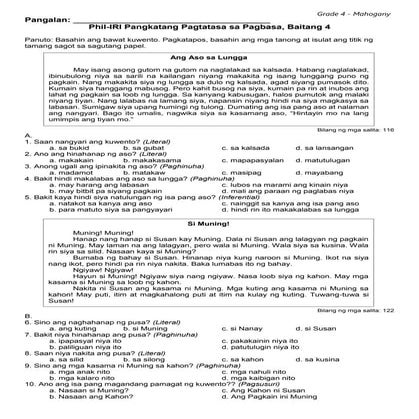 PHIL-IRI GST Grade 4 Filipino.docx