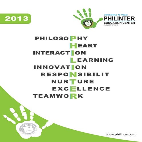 Philinter brochure with adjustment layout | PDF