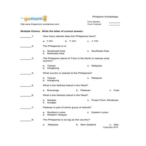 Philippine archipelago-grade-3 | PDF