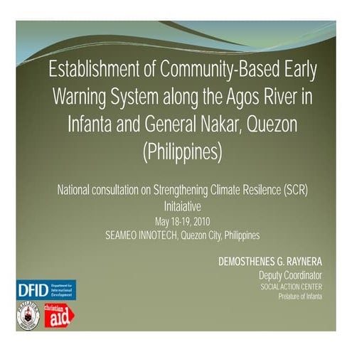 Philippines - community-based early warning | PDF