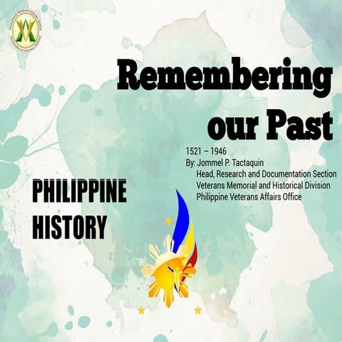 Philippine History: Spanish Era | PPTX