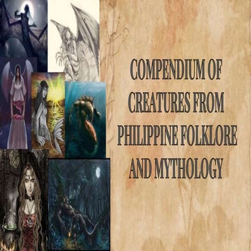 Filipino Mythology Creatures