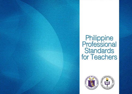 Professional standards-for-teachers-in-the-philippines | PDF ...