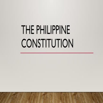Philippine Constitution - Article III and IV.pptx