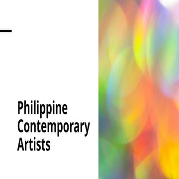 Contemporart Artists in the Philippines.pptx