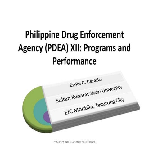 Philippine Drug Enforcement Agency (pdea) 12 | PPTX