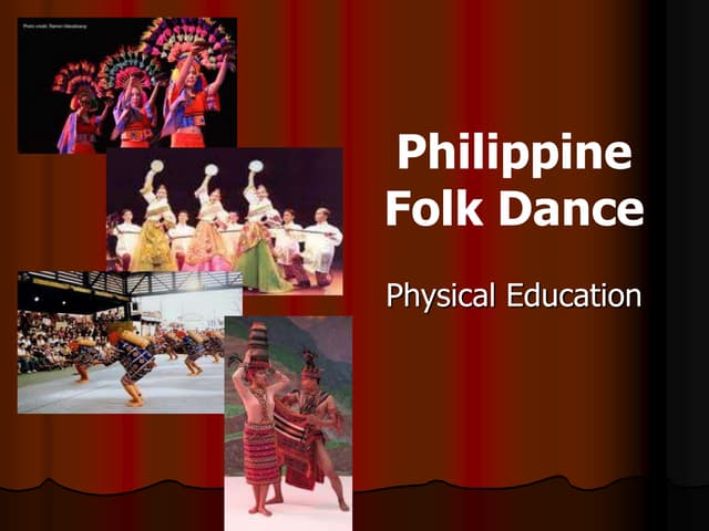 Philippine folk dance | PPTX