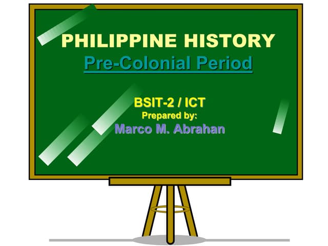 Filipino culture before spanish colonization | PPTX