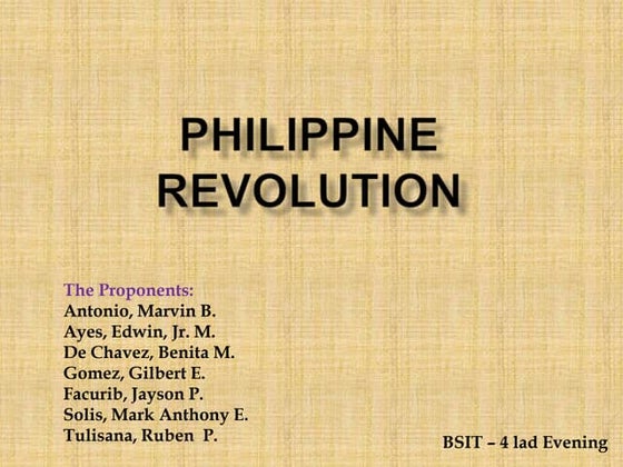 Magalat revolution | PPTX