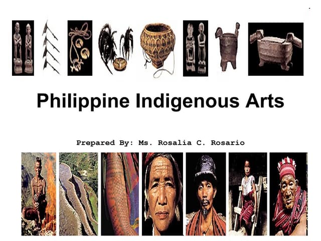 INDIGENOUS ARTS & CRAFTS OF THE PHILIPPINES - EP - FINAL.pptx