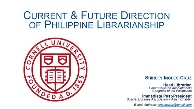 Standards for philippine libraries school library media centers | PPT ...