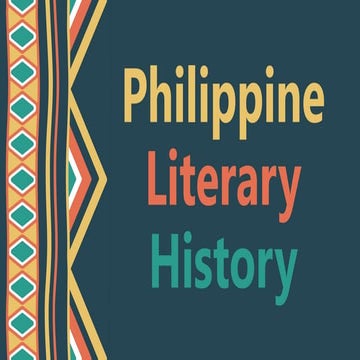 21st Century Literature_Philippine Literary History.pptx