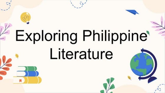 21st Century Literature From The Philippines_Week 5-Regional Literature ...