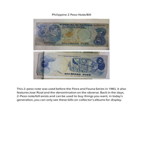Timeline Photos of Philippine Currency Coins and Banknotes | PPTX