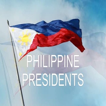 PHILIPPINE PRESIDENTS (FROM AGUINALDO TO MARCOS JR.) | PPTX