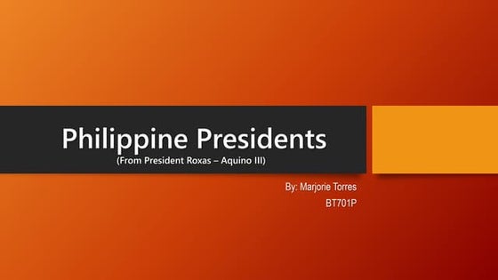 History and timeline of philippine constitution | PDF