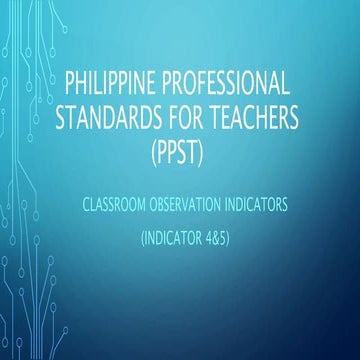 Philippine Professional Standards for Teachers (PPST).pptx