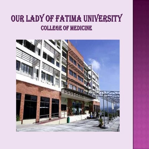 Philippines our lady of fatima university | PDF