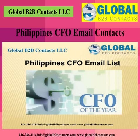 China cfo email contacts | PPTX