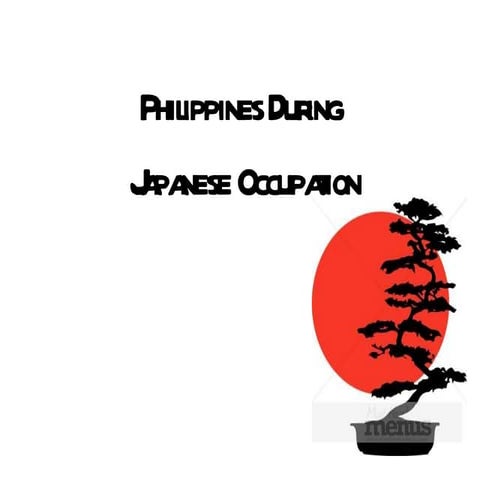 Japanese period in the philippines | PPTX