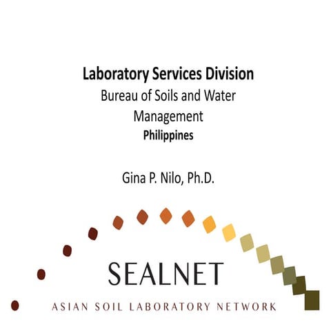 4th SEALNET meeting, item 7: Downscaling GLOSOLAN and SEALNET PTs - The ...