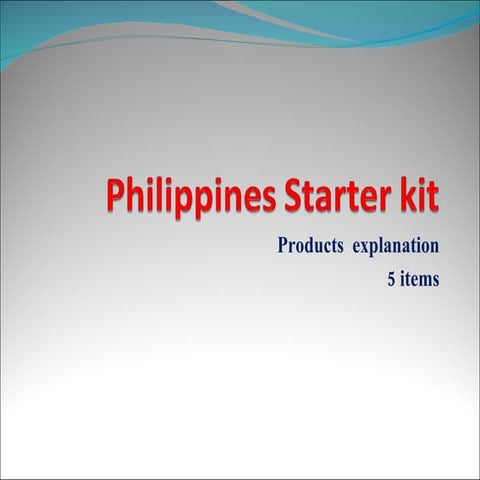 Philippines Starter Kit | PPT