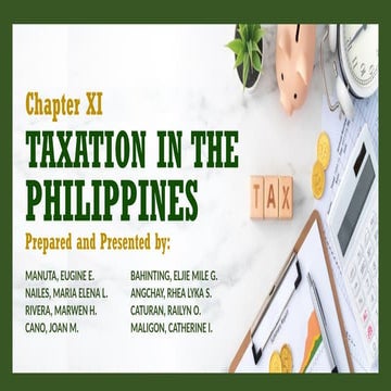 Spanish era (TAXATION) | PPTX