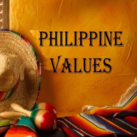 Philippine values | PPTX