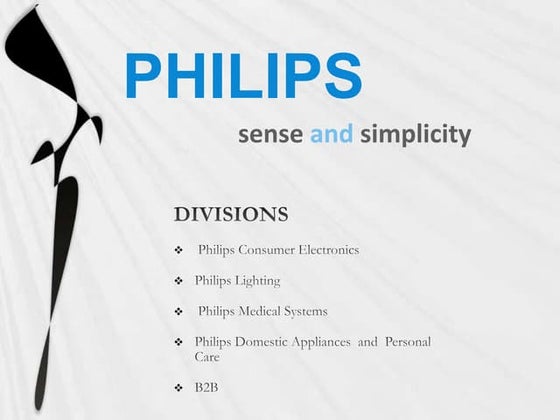 Philips presentation ppt | PPTX | Home Appliances | Home & Garden