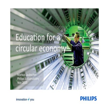 Philips - Education and the Circular Economy | PDF