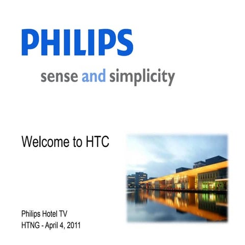 Philips Hotel TV HTNG | PPTX