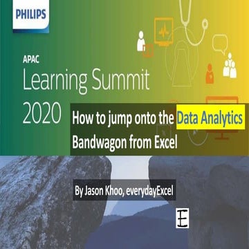 Philips Learning Summit - Data Analytics | PPTX