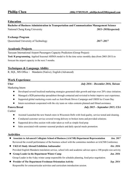 MGG Resume | DOC
