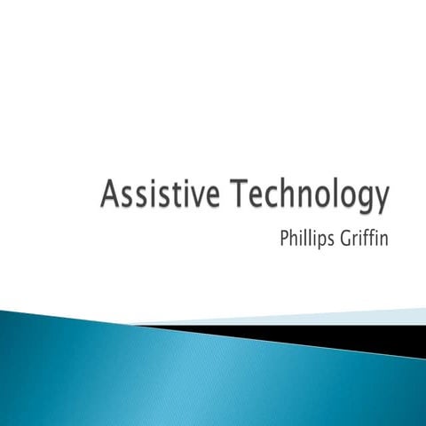 Assistive devices &technology for peadiatric rehabilitation | PPTX