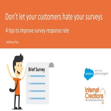4 Tips to Improve Survey Response Rate | PPTX