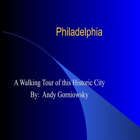 Philly powerpoint | PPT