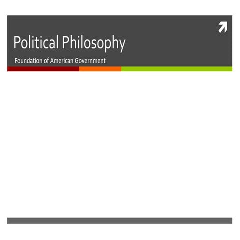 Notes on Political Philosophers | PPT