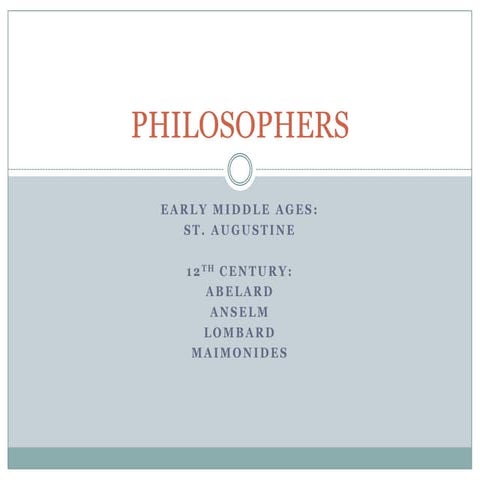 Philosophers | PPT