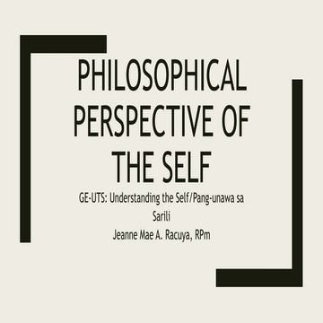 Theory of socrates about the self concept | PPTX