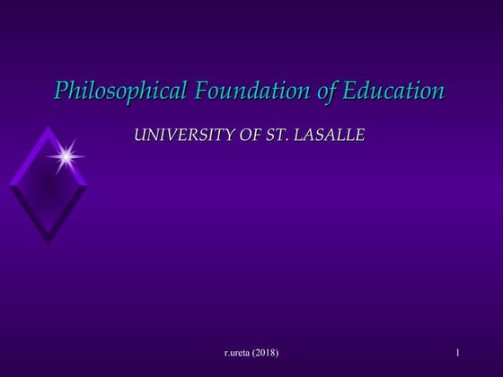 philosophy of education, progressivism | PPTX