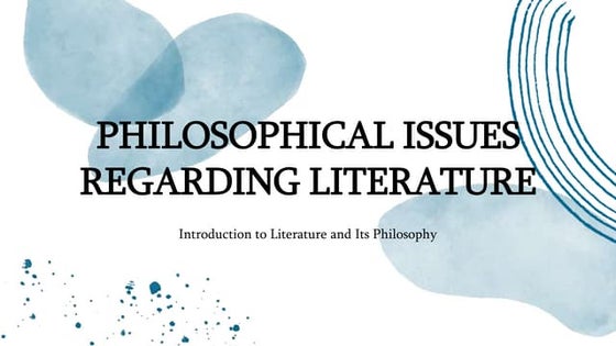 Values of Literature | PPTX | Fiction | Books and Literature