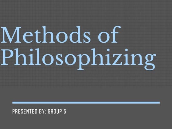LESSON 2-intro to philosophy of human person | PPT