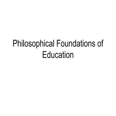 Philosophy Fundamentals | PPT